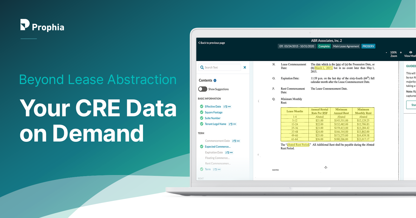Product Overview | Prophia
